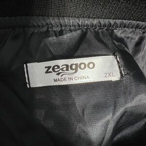 zeagoo | Jackets & Coats | Zeagoo Satin Bomber Jacket | Poshmark